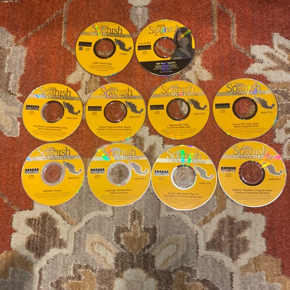 instant immersion | Other | Learn To Speak Spanish Cd Disk | Poshmark